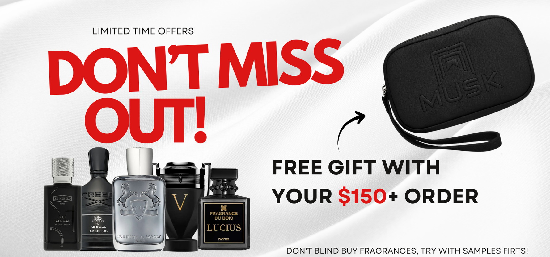 Musk Fragrances - Authentic Perfume Samples for Men & Women